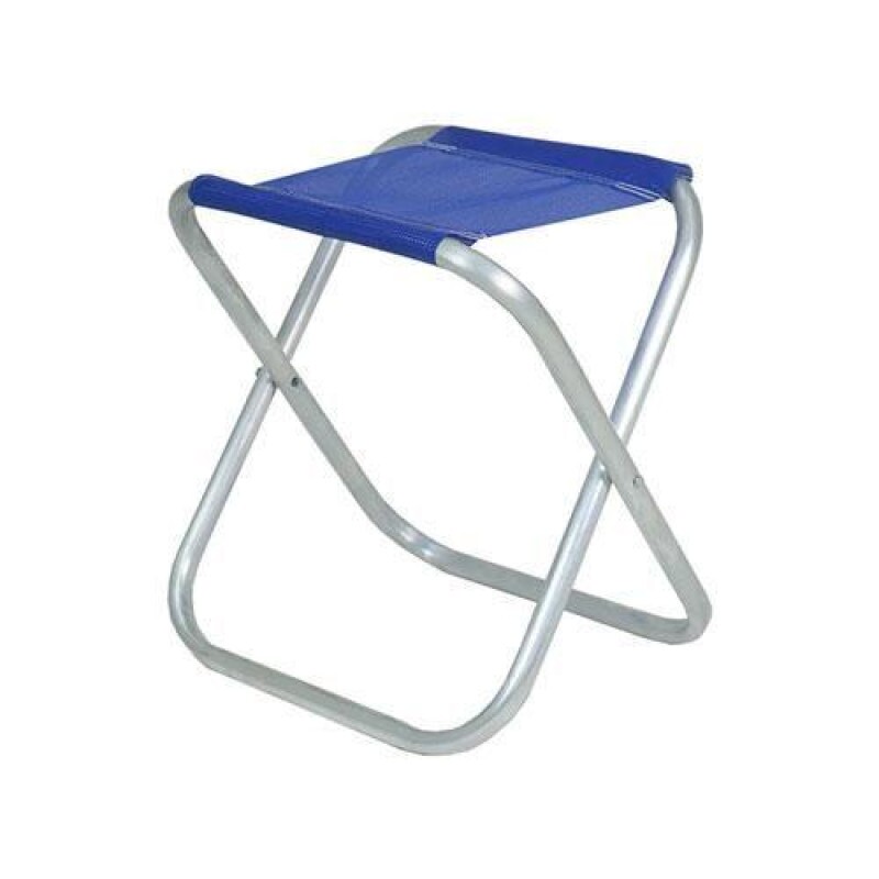 Banquinho Dobrável em Alumínio Para Praia e Camping