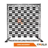 Lona Backdrop para Eventos Sob Medida